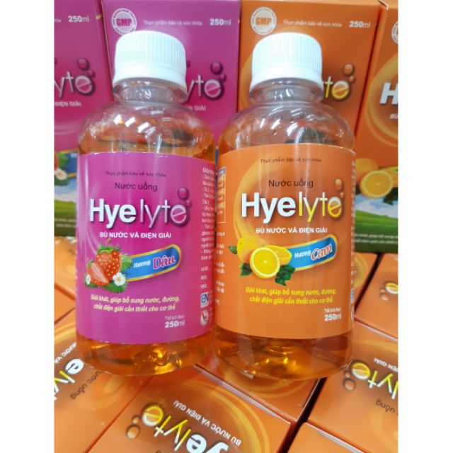 BÙ NƯỚC VÀ ĐIỆN GIẢI HYELYTE CHAI 250ML | Shopee Việt Nam