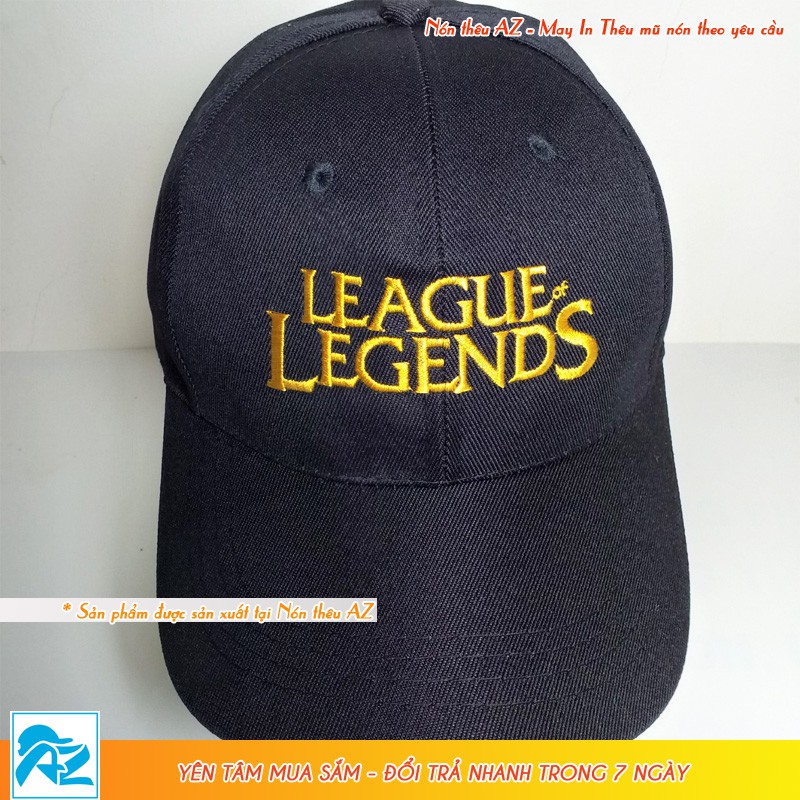 Nón kết thêu logo game Liên minh huyền thoại LMHT - Mũ lưỡi trai MT560 ...