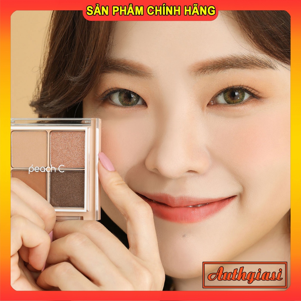 Bảng phấn mắt PEACH C Falling In Eye Shadow Palette | Shopee Việt Nam