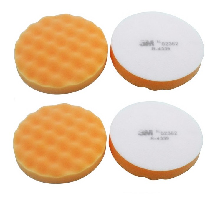 ĐĨA XỐP ĐÁNH BÓNG BƯỚC 2 3M BUFFING PAD - ORANGE FOAM 02362 12.5CM (CAM ...