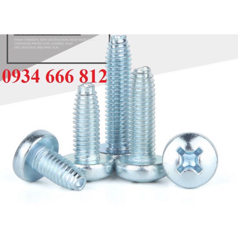 Set 50cái Bulong tự ren, tự taro M5 thép mạ | Shopee Việt Nam