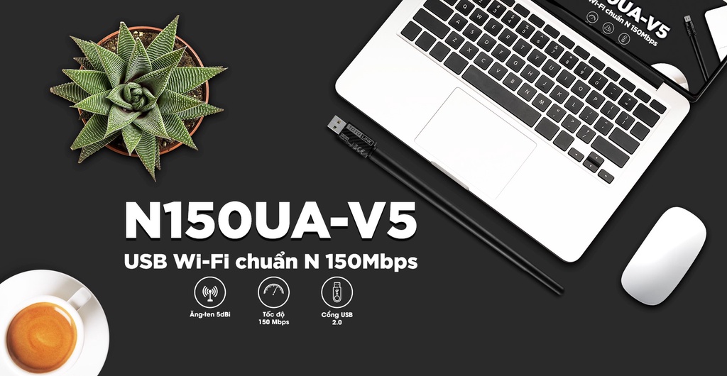USB Wi-Fi TOTOLINK N150UA Chuẩn N 150Mbps - Hàng Chính Hãng | Shopee ...