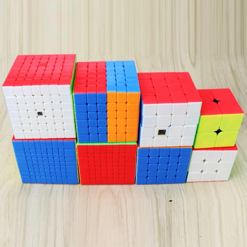 Rubik 2x2, 3x3, 4x4, 5x5, 6x6, 7x7, Megaminx, Pyraminx, Mastermorphix ...