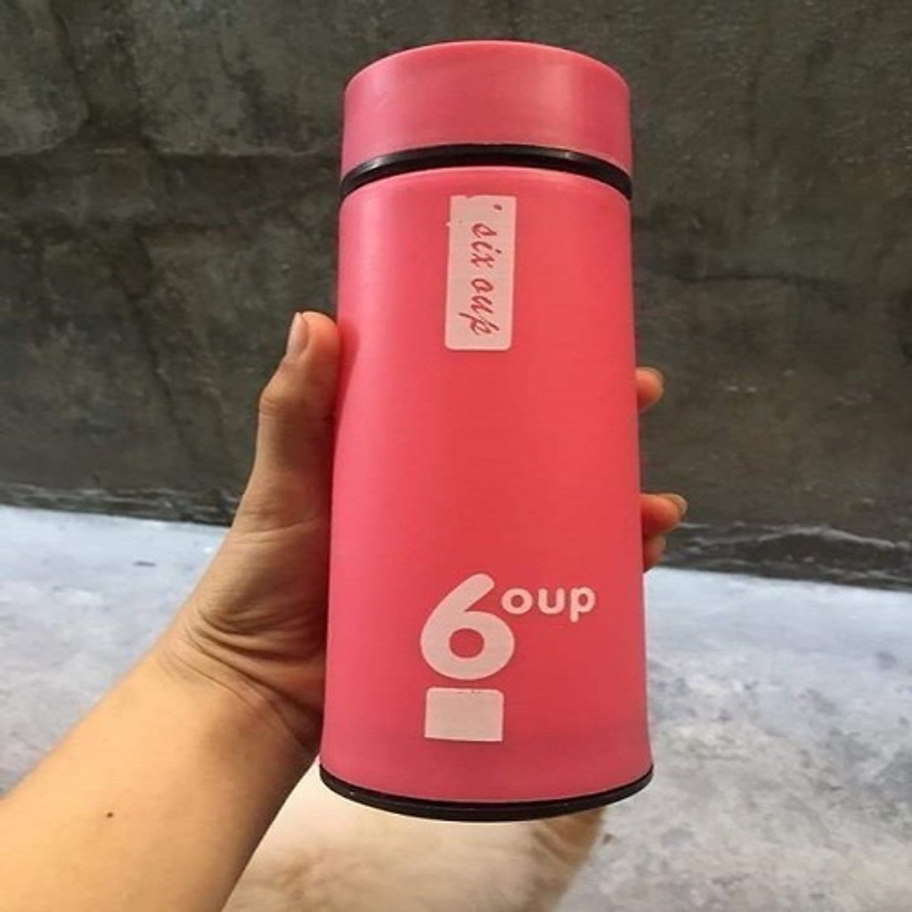 BÌNH GIỮ NHIỆT LÕI THỦY TINH 6UP - 400ML | Shopee Việt Nam