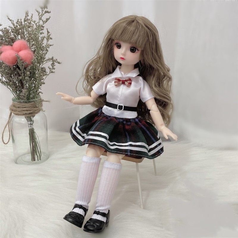 Búp Bê BJD 1 / 6 30Cm 21 Mắt Nâu Có Thể Di Chuyển Dễ Thương | Shopee Việt Nam
