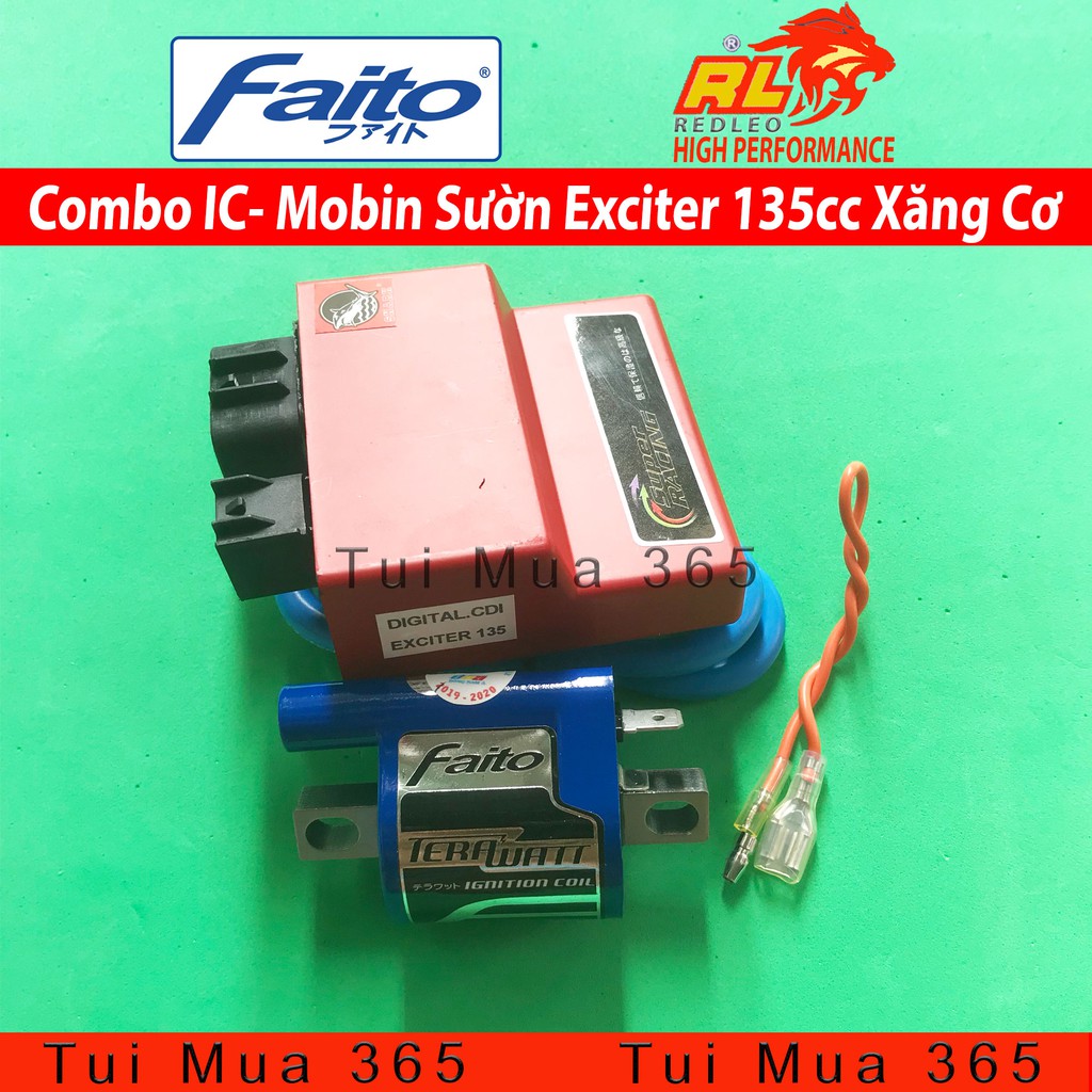 Combo IC Shark và Mobin Sườn Faito độ Exciter 135cc Xăng Cơ ( Malaysia ...
