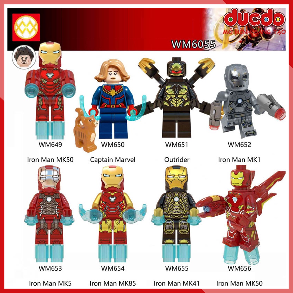 Minifigures siêu anh hùng Iron Man Avenger End Game - Đồ chơi Lắp ghép ...