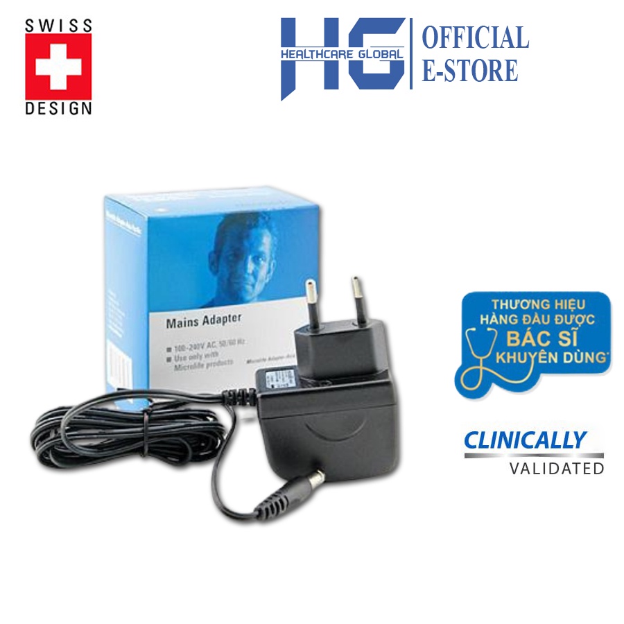 Bộ Đổi Nguồn Adapter Microlife | Dùng Cho Các Dòng Máy Đo Huyết Áp Bắp ...
