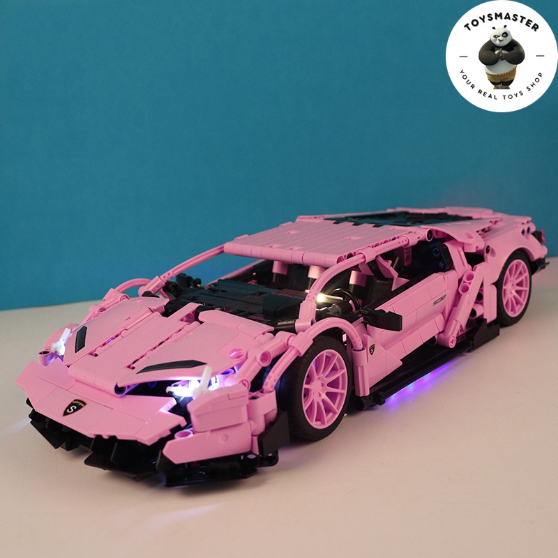 Đồ Chơi Lắp Ráp Phát Triển Trí Tuệ Siêu Xe Lamborghini RC Sian Pink FKP ...