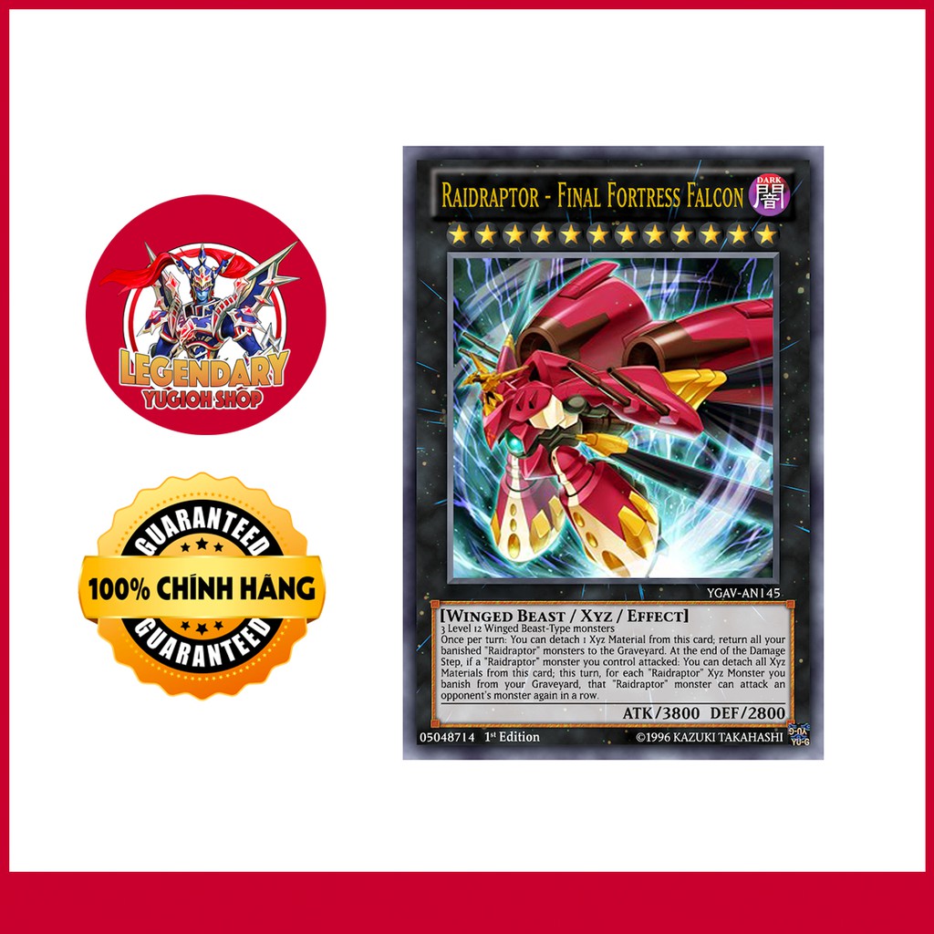 [EN][Thẻ Bài Yugioh Chính Hãng] Raidraptor - Final Fortress Falcon ...