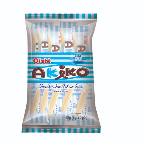 Bánh snack que có nhân Oishi Akiko các vị gói 140g 20 que | Shopee Việt Nam
