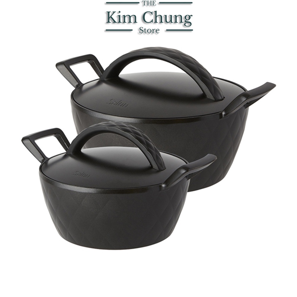 Nồi Lock&Lock Salon Chống Dính Ceramic Đáy Từ GTH3182-IH 18cm / GTH3242-IH 24cm | Shopee Việt Nam