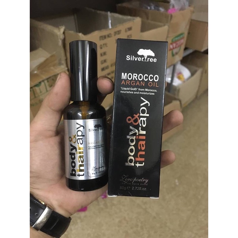 Tinh Dầu Dưỡng Tóc Morocco Argan Oil - BODY & THAIRAPY | Shopee Việt Nam