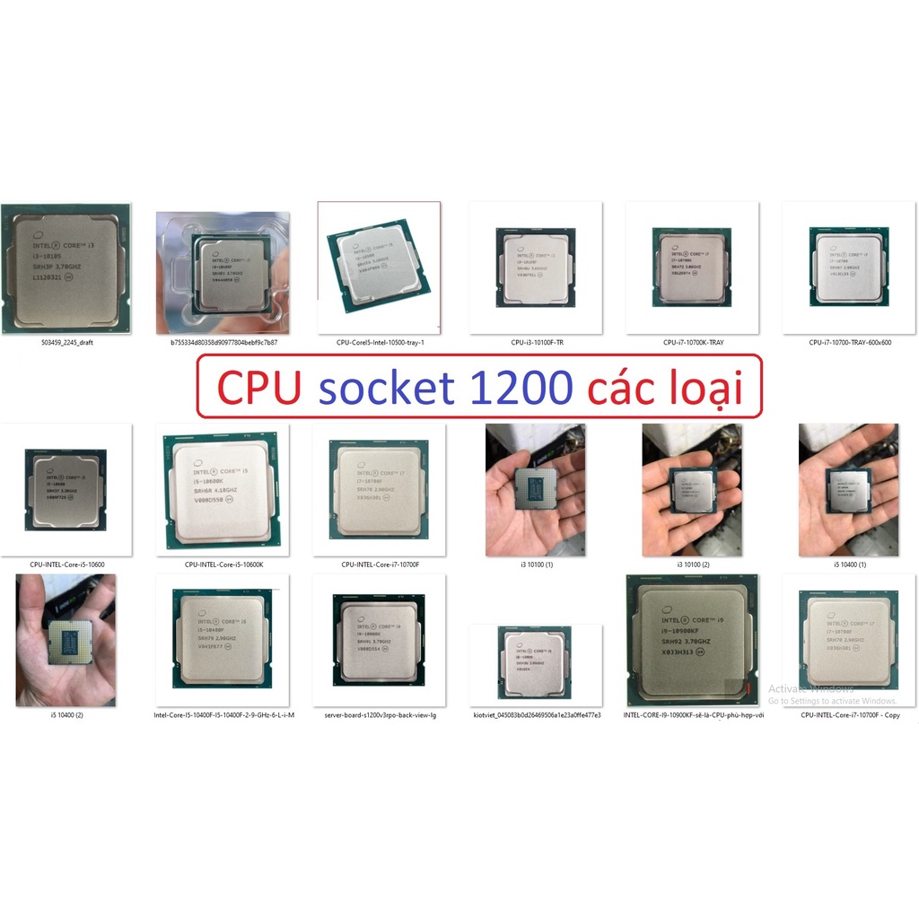 i5 11400 lỗi chết bộ vi xử lý CPU Intel socket 1200 cho máy tính pc ...