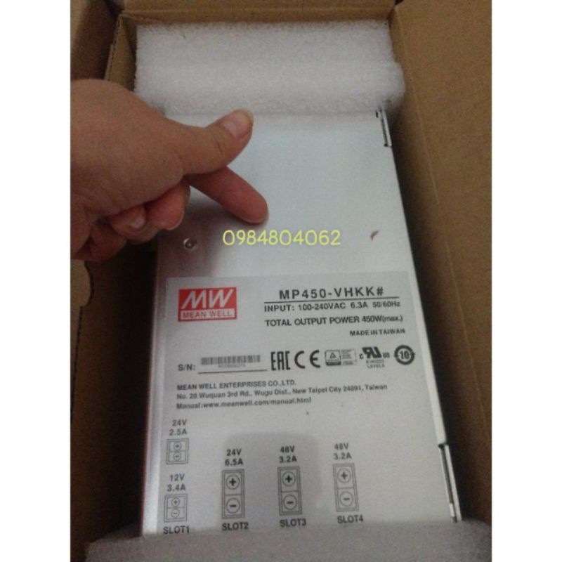 Nguồn Meanwell MP450-VHKK# chính hãng, MP450 | Shopee Việt Nam