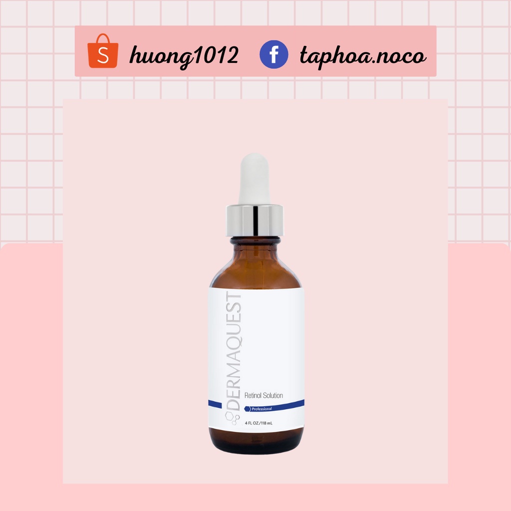 Peel da DermaQuest Retinol solution 5ml | Shopee Việt Nam