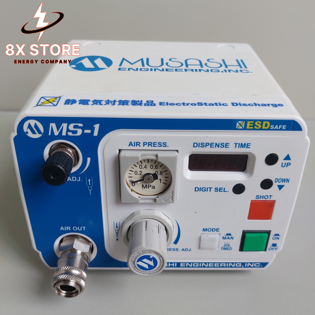 Máy bơm keo,tra keo Nhật Musashi MS-1 High performance ECO Dispenser SMARTSHOT | Shopee Việt Nam