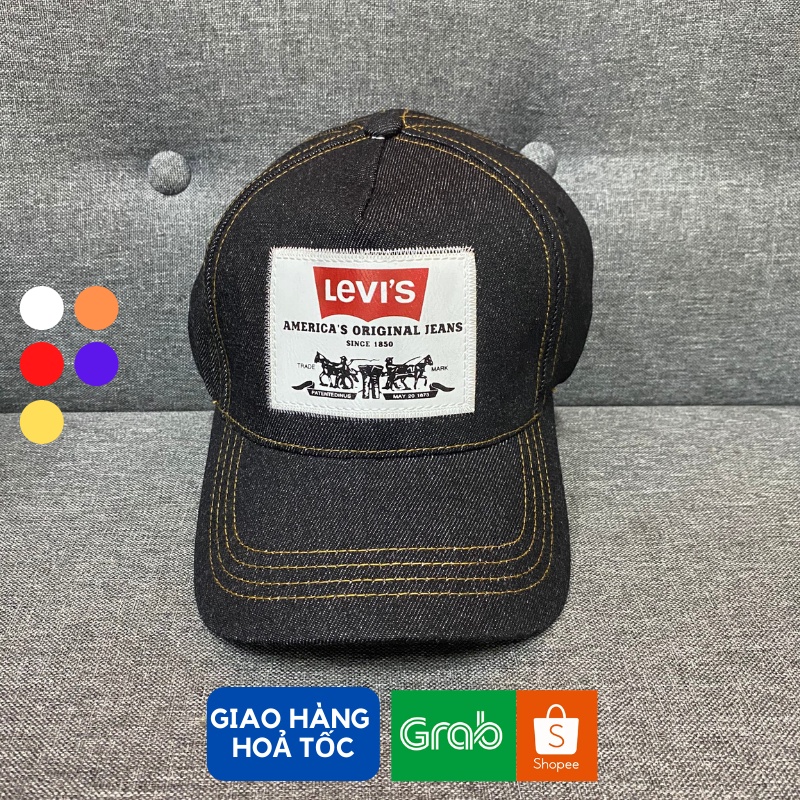 Mũ Lưỡi Trai Thời Trang Nam Nữ Levis Vải Bò Cao Cấp Havana Store - Quai ...