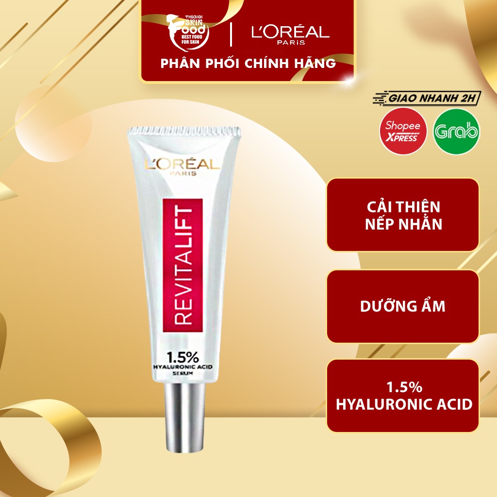 [HB Gift] [Mini 7.5ml] Tinh Chất Cấp Ẩm L'Oreal Revitalift 1.5% ...