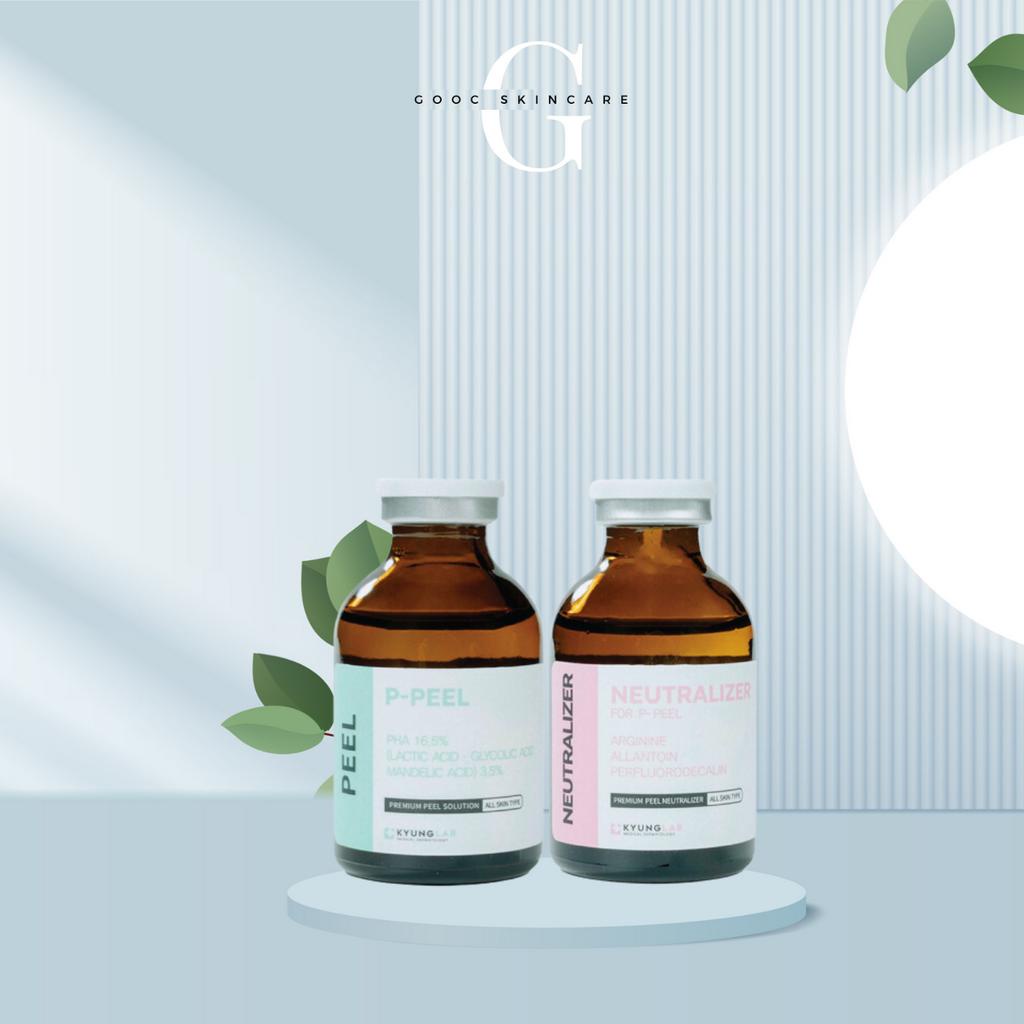 Set peel da KyungLab P-Peel + Neutralizer thay da sinh học | Shopee ...