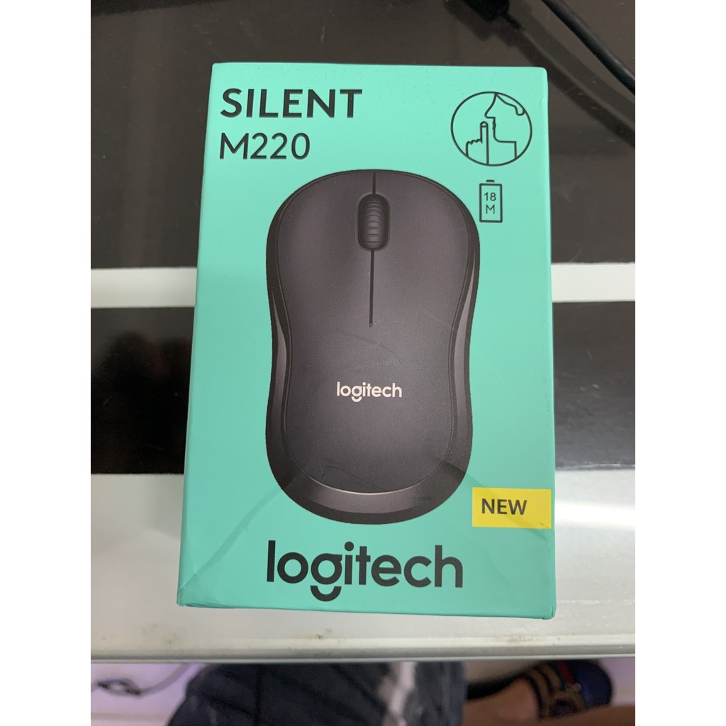 Chuột không dây SILENT Logitech M220 | Giá Cực Tốt | | Shopee Việt Nam