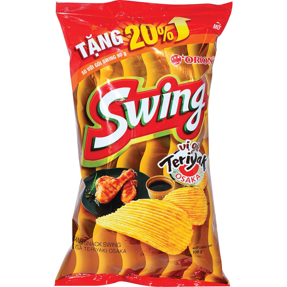 Snack Swing gà teriyaki/ Bò bít tết/ Maxx/ Jumbo 90~108g | Shopee Việt Nam