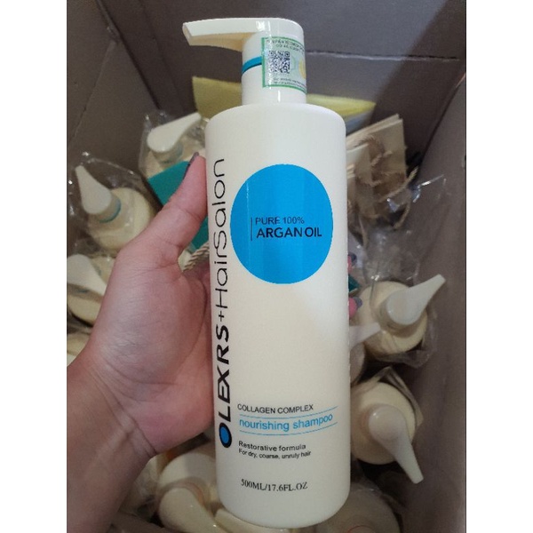 [OLEXRS]Dầu Gội- Xả Olexrs Argan Oil Collagen Hair Salon 960ml 500ML ...