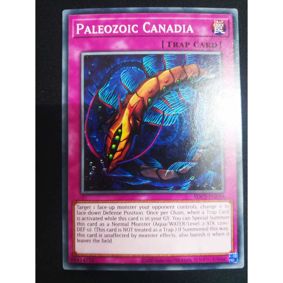 Thẻ bài Yugioh - TCG - Paleozoic Canadia / SDCS-EN039' | Shopee Việt Nam