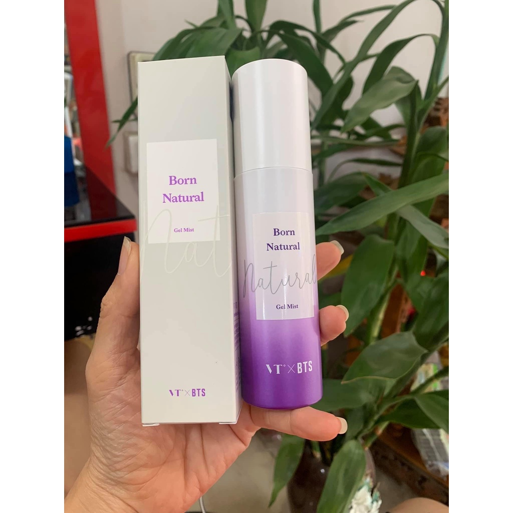 Xịt khoáng VT BTS Born Natural gel mist 100ml | Shopee Việt Nam