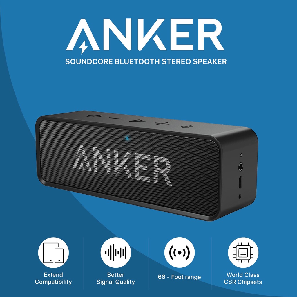 Loa Bluetooth Mini Chống Nước Anker A3102 SoundCore Stereo - 6W - Hàng ...