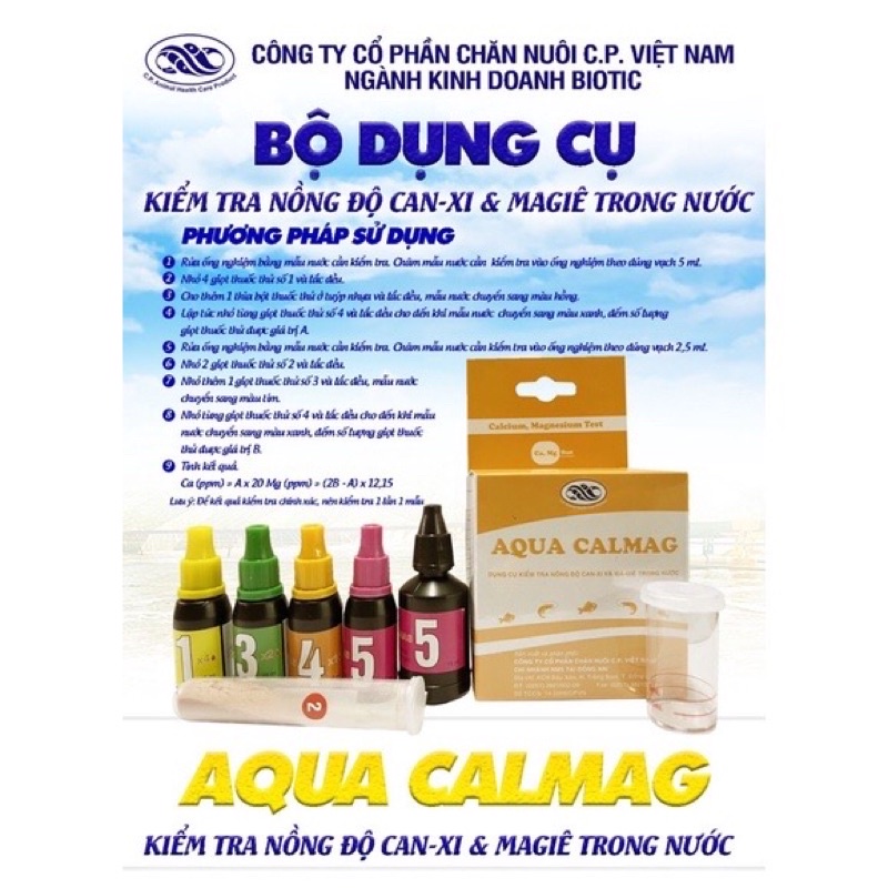 Test canxi, magie CP mẫu mới nhất, đo Canxi, Mg Cp | Shopee Việt Nam