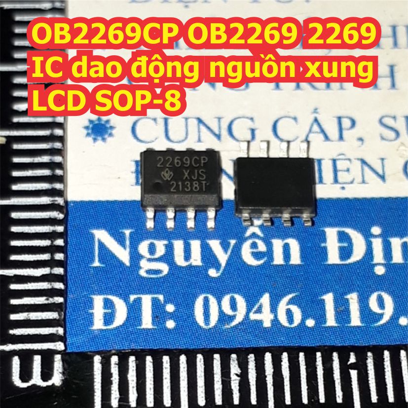 5 con OB2269CP OB2269 2269 IC dao động nguồn xung LCD SOP-8 kde6346 ...