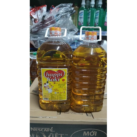 Dầu ăn Happy koki 5L(Có giao hoả tốc). | Shopee Việt Nam