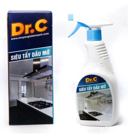 Dung dịch tẩy rửa đa năng,Siêu Tẩy Dầu Mỡ Dr.C 500ml , hiệu quả tiết ...