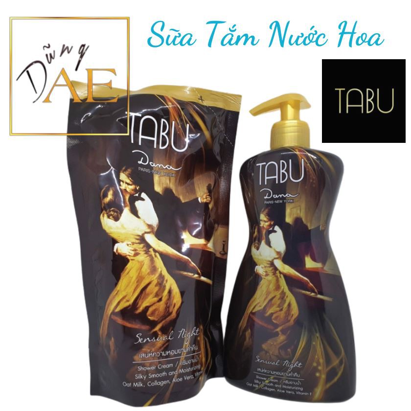 Sữa Tắm Nước Hoa Tabu Thái Lan 500mL - Tặng Kèm 1 Túi 400mL | Shopee ...