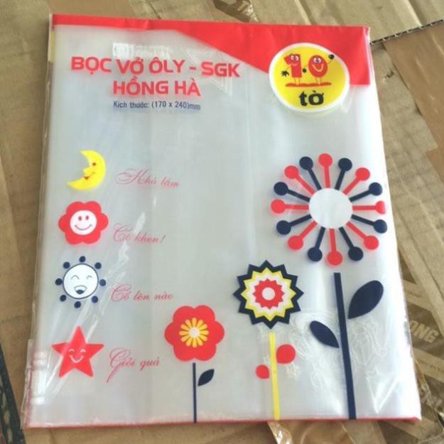 Bọc vở cấp 1 - Hồng Hà 10 tờ/tập | Shopee Việt Nam