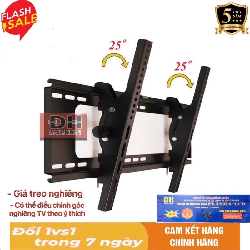 Giá ti vi nghiêng 21-65 inch - Chính hãng ( giá treo gật gù điều chỉnh ...