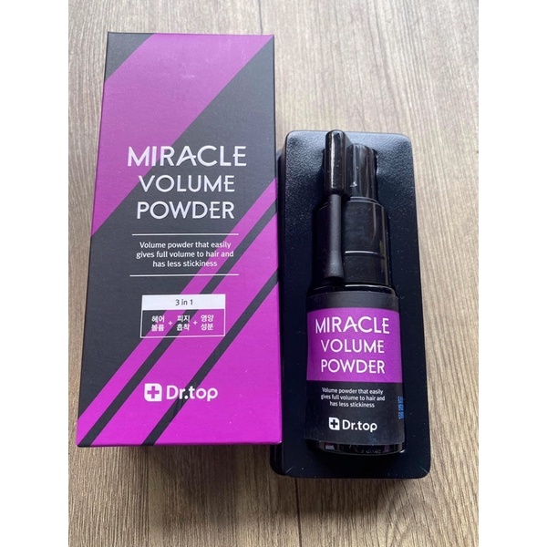 Xịt phồng tốc Dr. Top Miracle Volume Powder Hàn Quốc ( bản tím ...