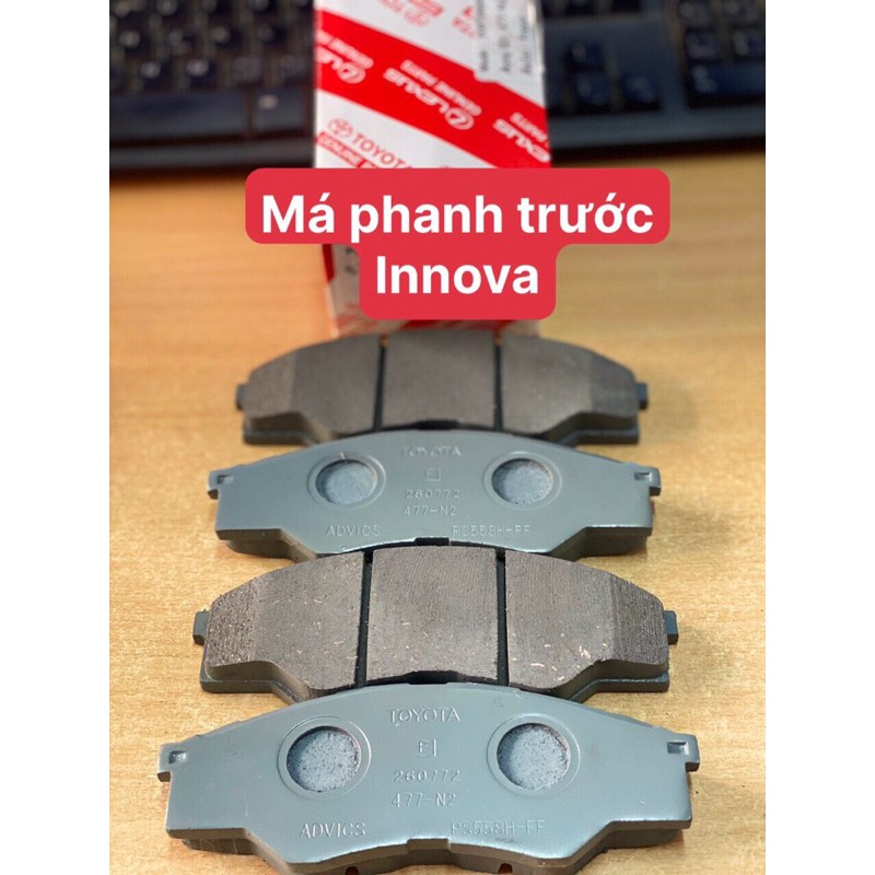 MÁ PHANH TRƯỚC TOYOTA INNOVA 2007-2015 | Shopee Việt Nam