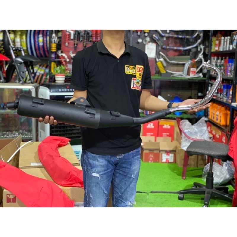 Pô Redleo PXL 38 & 46 tăng giả zin cho Ex150 | Shopee Việt Nam