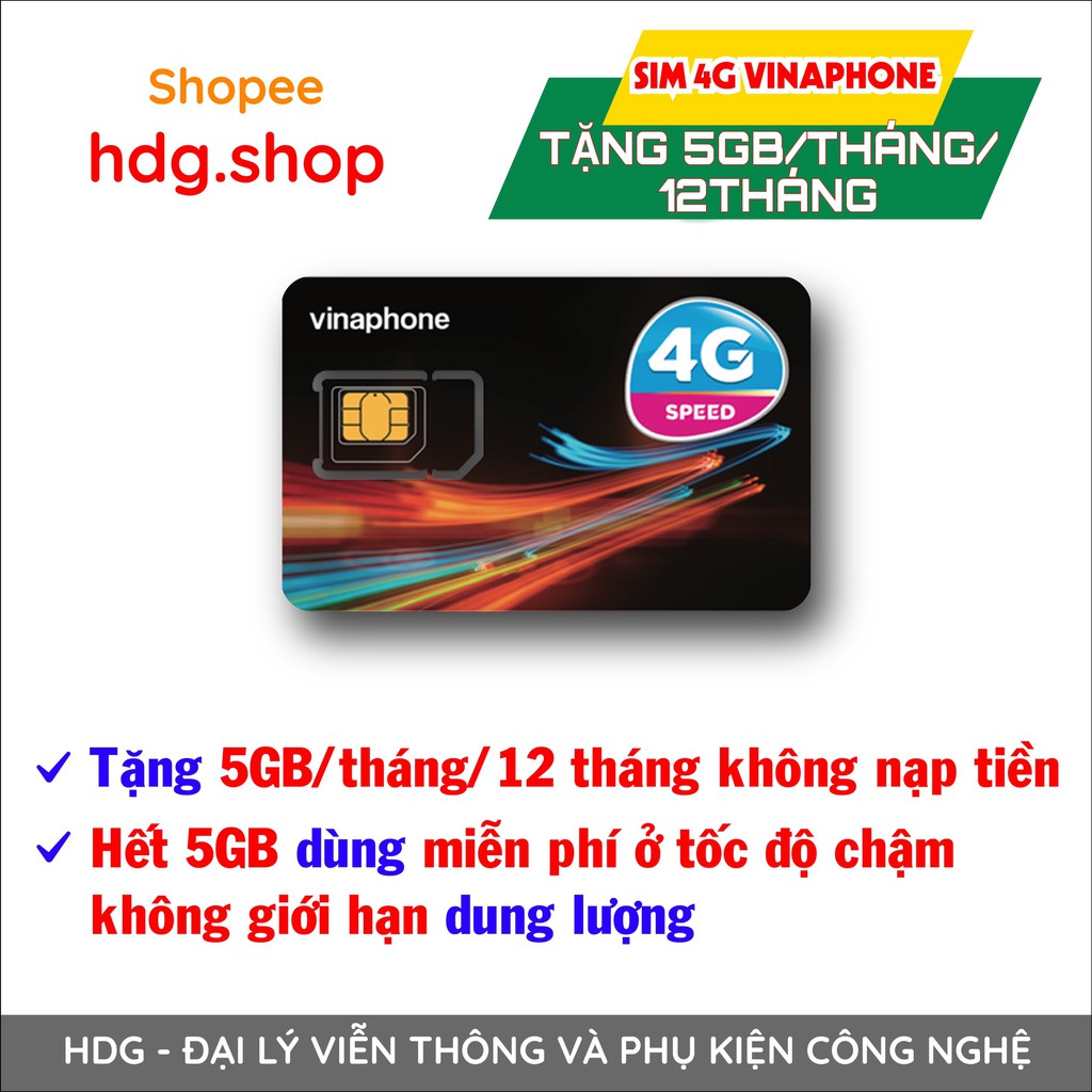 Sim 4G Vinaphone EZcom12T Trọn Gói 12 Tháng Không Nạp, Big50y ( 5gb/ngày /15 tháng ) | Shopee ...