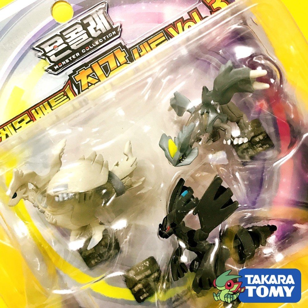 Mô Hình Pokemon Reshiram Zekrom Kyurem - Tao Trio Battle Strongest Set ...