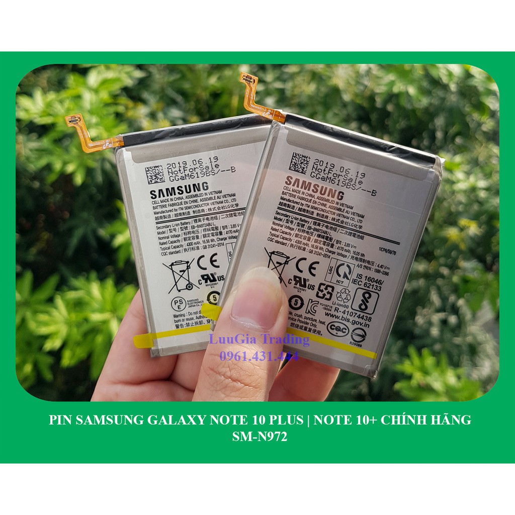 Pin Samsung Galaxy Note 10 Plus chính hãng N972 | Pin Samsung Note 10 ...