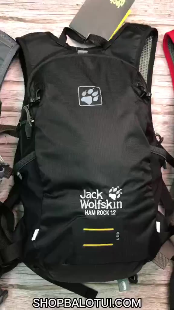 Balo Jack Wolfskin Hamrock 12L trekking leo núi thể thao du lịch đi xe đạp thời trang cao cấp ...