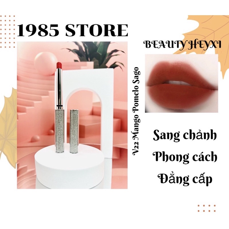 Son nội địa trung Beauty Heyxi hộp 6 màu sang chảnh lên màu siêu chuẩn ...