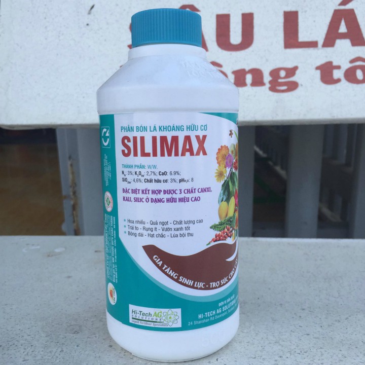 SILIMAX phân bón lá hữu cơ cao cấp Lộc Trời 500ml | Shopee Việt Nam
