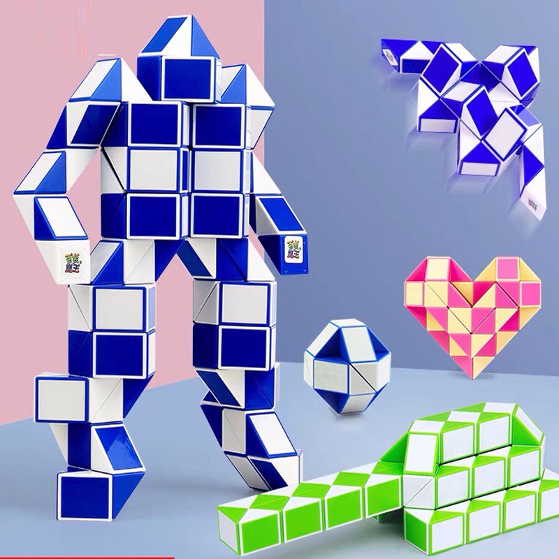 Rubik Rắn Magic Snake 24 / 36 / 48 / 72 / 84 / 96 / 108 /120/ 144 Đoạn ...