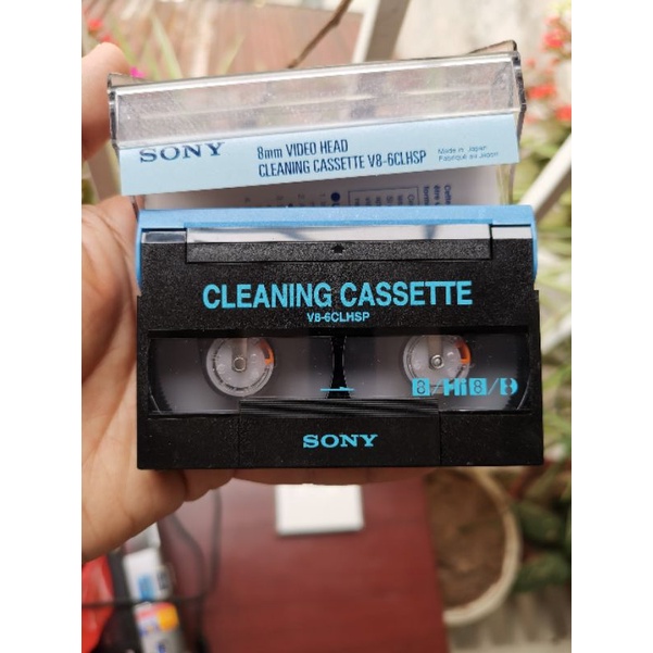 Băng lau đầu từ Sony Cleaning Cassette V8-6CLHSP cho máy quay video ...