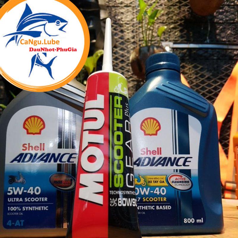 Nhớt xe ga shell ax7 10w40, nhớt xe tay ga shell ultra 5w40 đẳng cấp ...