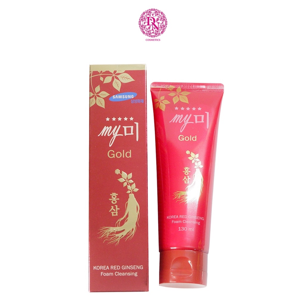 Sữa rửa mặt nhân sâm đỏ My Me Gold Red Ginseng Foam Cleansing 130ml | Shopee Việt Nam